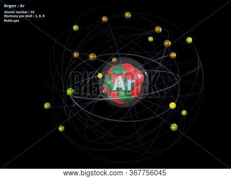 3d Illustration Atom Image & Photo (Free Trial) | Bigstock
