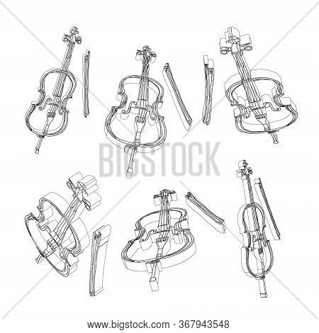 Outline Isometric Vector & Photo (Free Trial) | Bigstock
