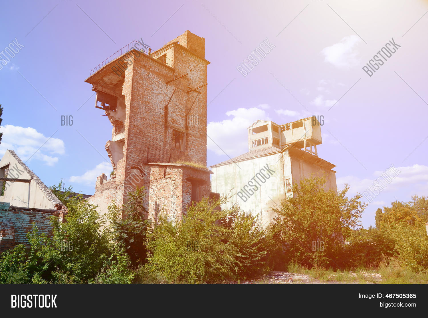 Collapsed Industrial Image & Photo (Free Trial) | Bigstock