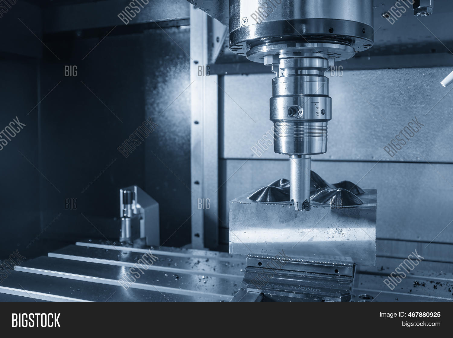 Cnc Milling Machine Image & Photo (Free Trial) | Bigstock