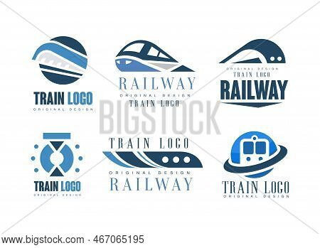 Train Railway Logo Vector & Photo (Free Trial) | Bigstock