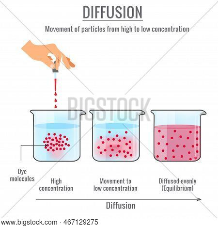 Diffusion Scientific Vector & Photo (Free Trial) | Bigstock