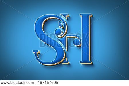 Letter Sh Creative 3d Image & Photo (Free Trial) | Bigstock