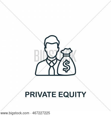 Private Equity Icon. Vector & Photo (Free Trial) | Bigstock