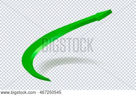 Growing Green Arrow Vector & Photo (Free Trial) | Bigstock