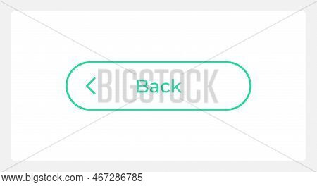 Hover Back Button Ui Vector & Photo (Free Trial) | Bigstock