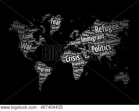 Refugee Word Cloud Image & Photo (Free Trial) | Bigstock
