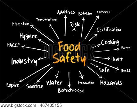 Food Safety Mind Map Image & Photo (Free Trial) | Bigstock
