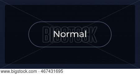 Normal Button Ui Vector & Photo (Free Trial) | Bigstock