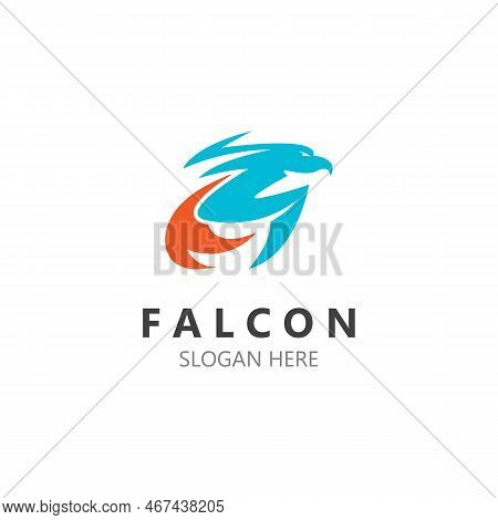 Falcon Logo Design Vector & Photo (Free Trial) | Bigstock