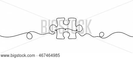 Continuous One Line Vector & Photo (Free Trial) | Bigstock