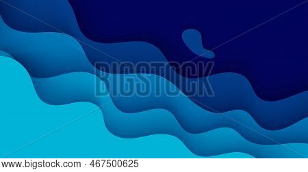 Multi Layers Blue Vector & Photo (Free Trial) | Bigstock