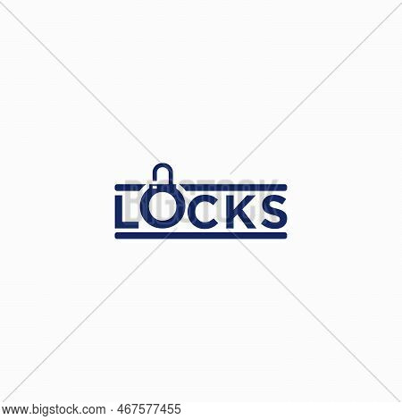 Lock Letter Vector & Photo (Free Trial) | Bigstock