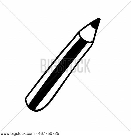 Pencil Rubber Drawing Vector & Photo (Free Trial) | Bigstock