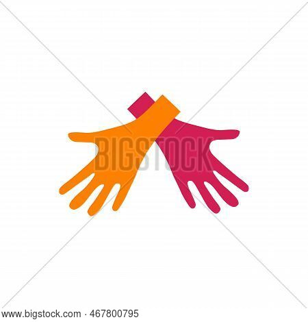 Hands Logo Design Vector & Photo (Free Trial) | Bigstock