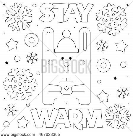 Stay Warm. Coloring Vector & Photo (Free Trial) | Bigstock