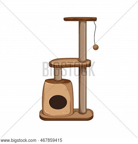 House Cat Tree Vector & Photo (Free Trial) | Bigstock