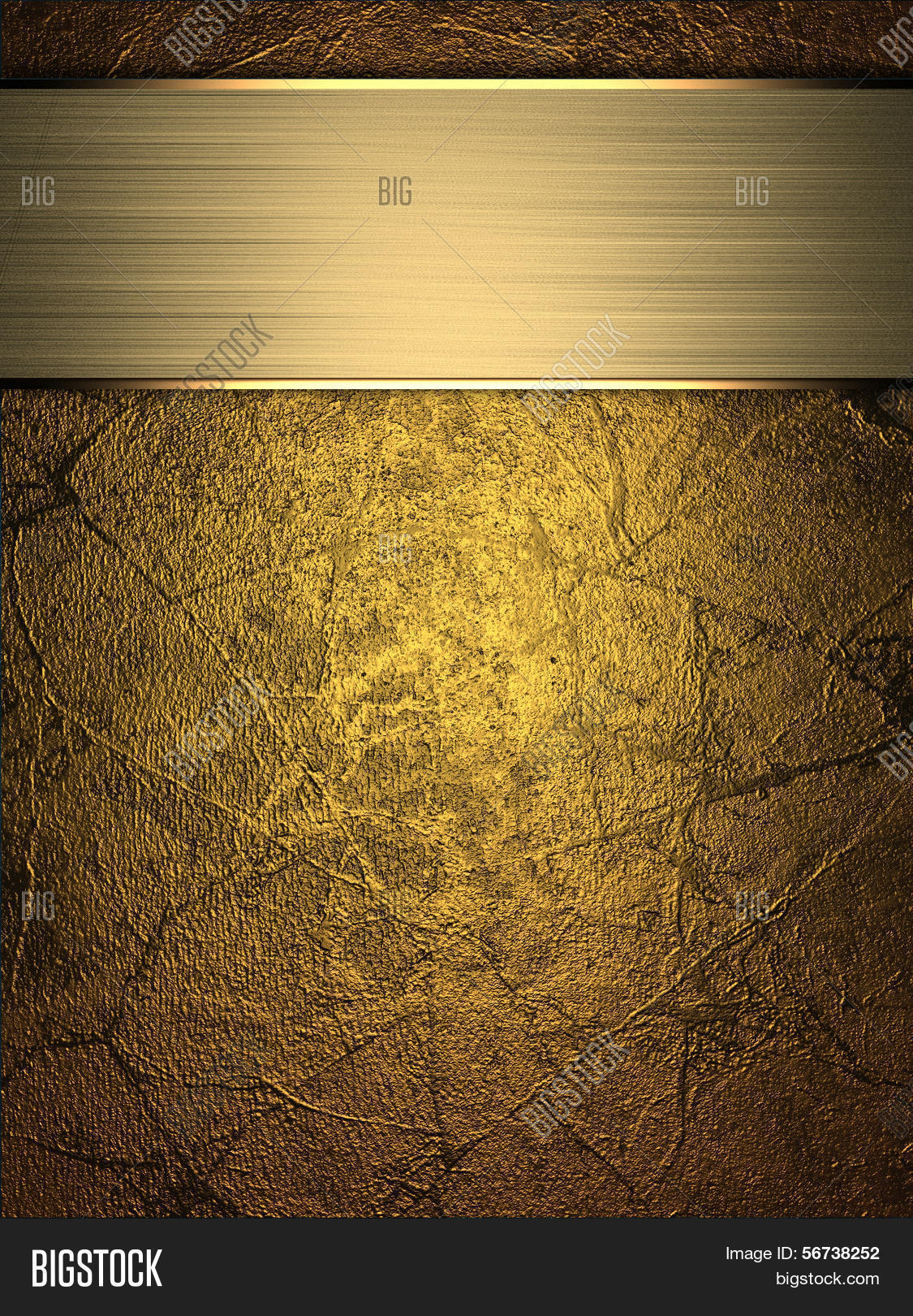 Design Template. Gold Image & Photo (Free Trial) | Bigstock