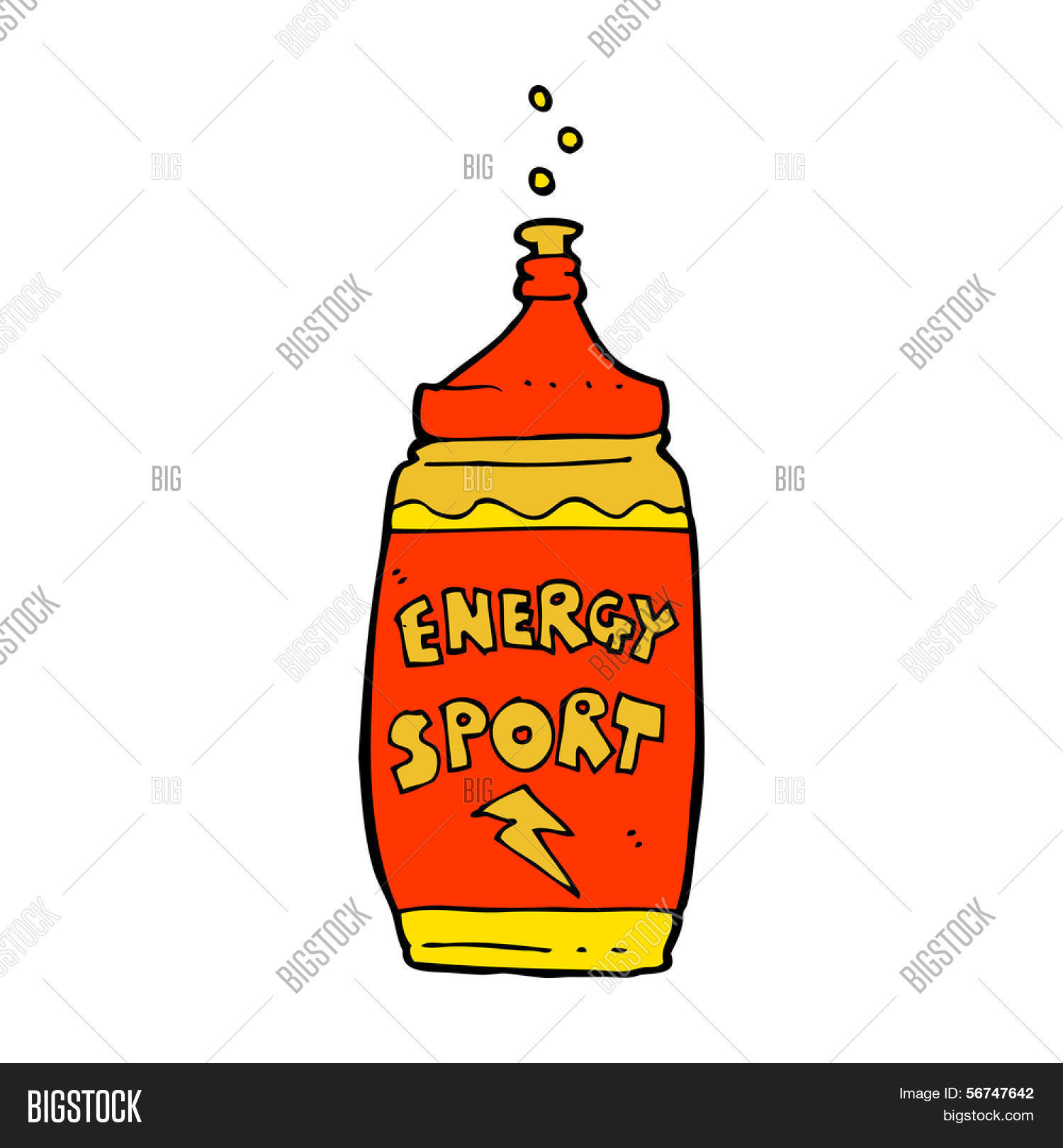 Cartoon Energy Drink Image & Photo (Free Trial) | Bigstock