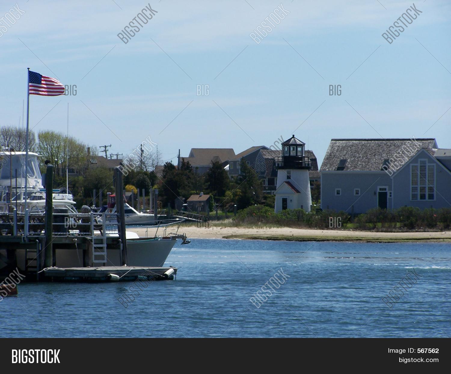 Lighthouse Hyannis Image & Photo (Free Trial) | Bigstock
