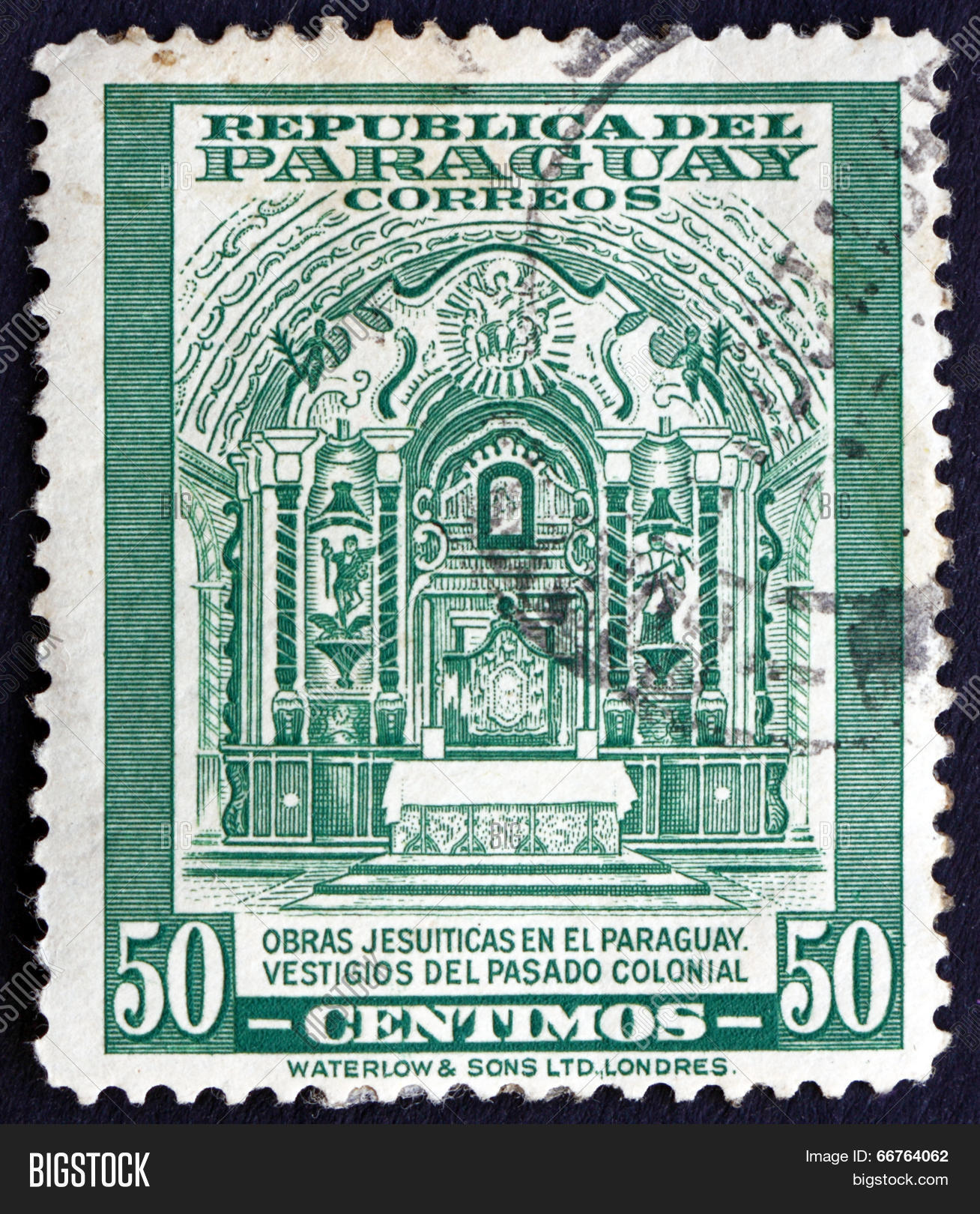 Postage Stamp Paraguay Image & Photo (Free Trial) | Bigstock