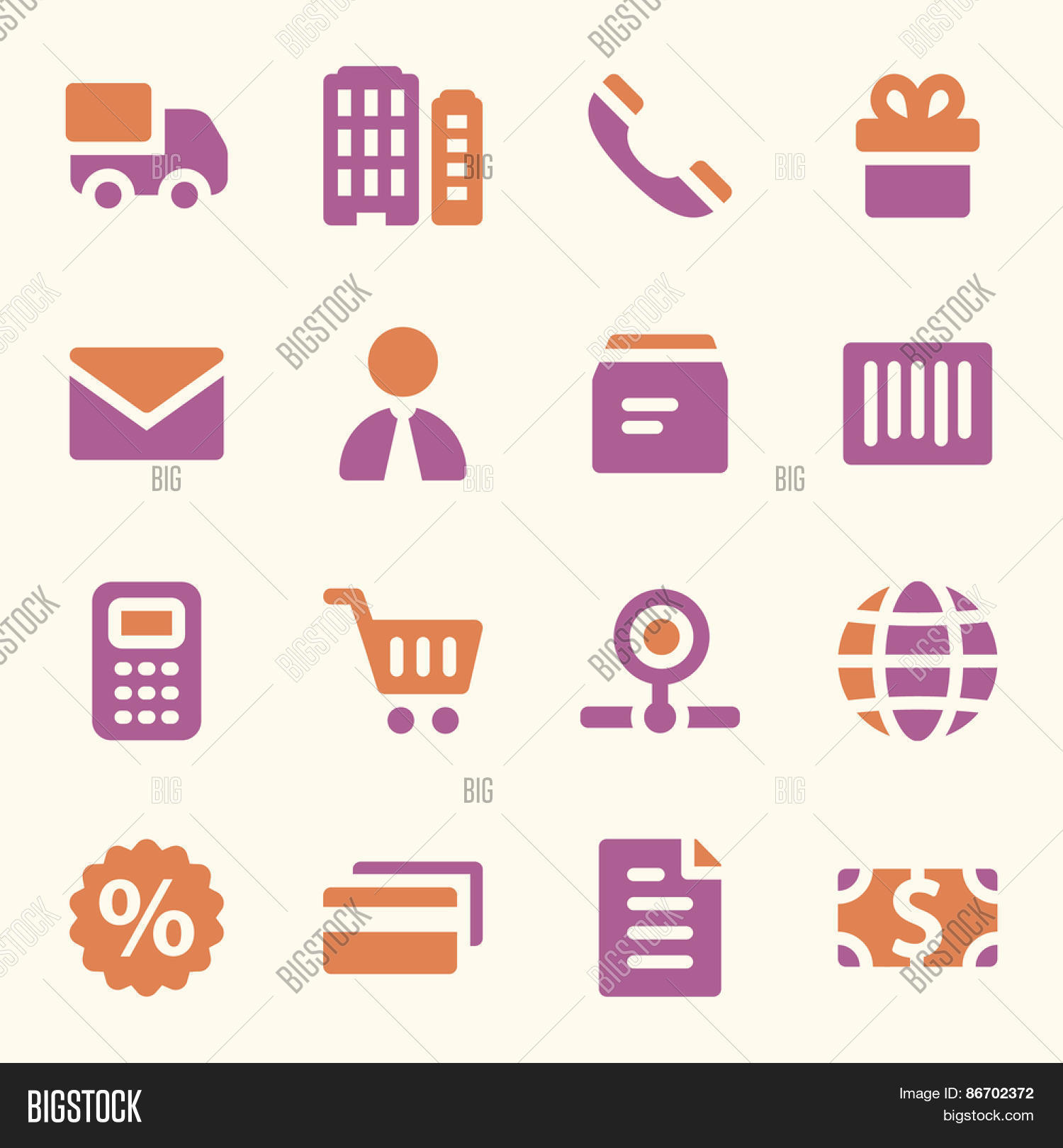 Shopping Web Icons Vector & Photo (Free Trial) | Bigstock