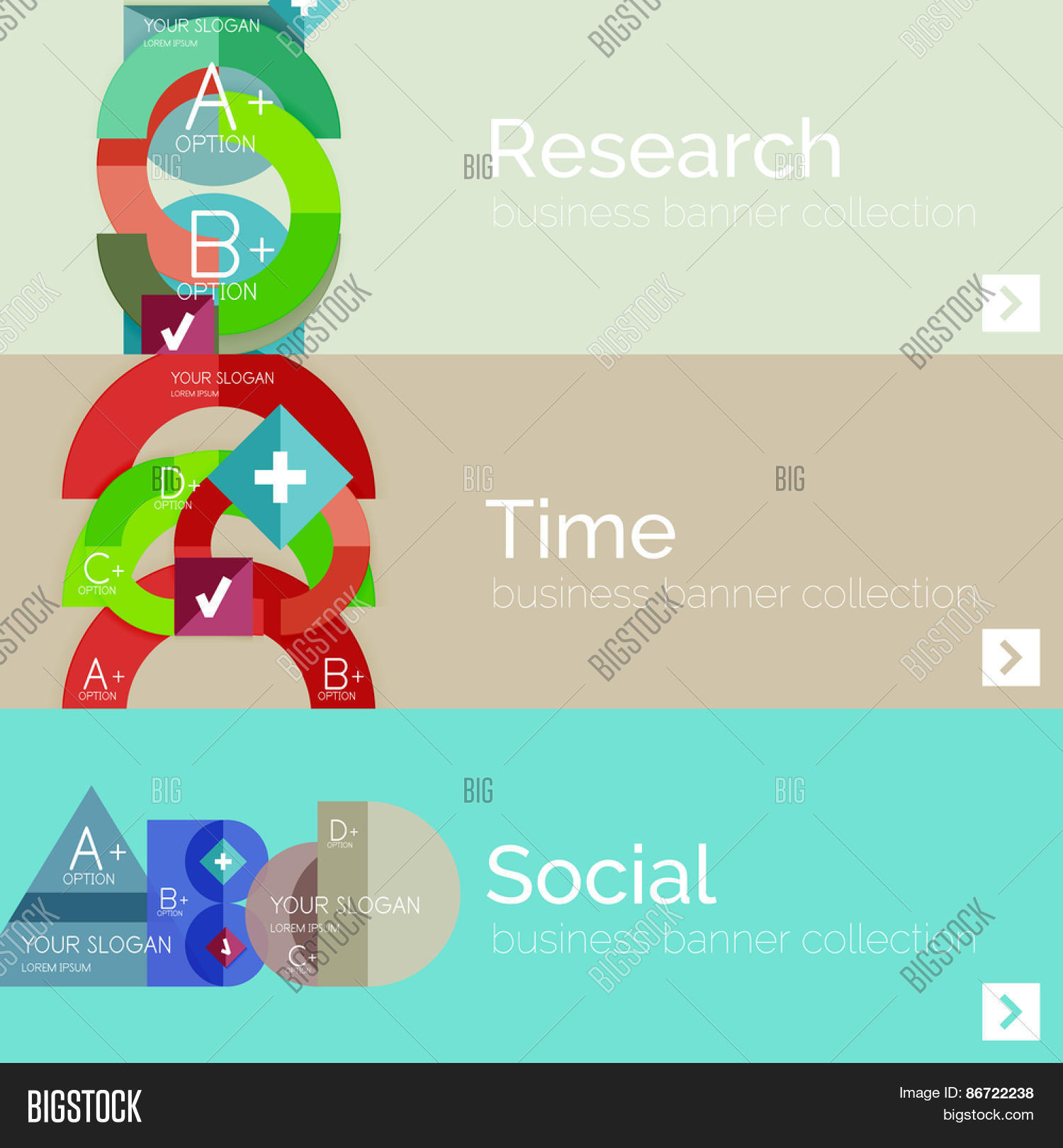 Flat Design Vector Vector & Photo (Free Trial) | Bigstock