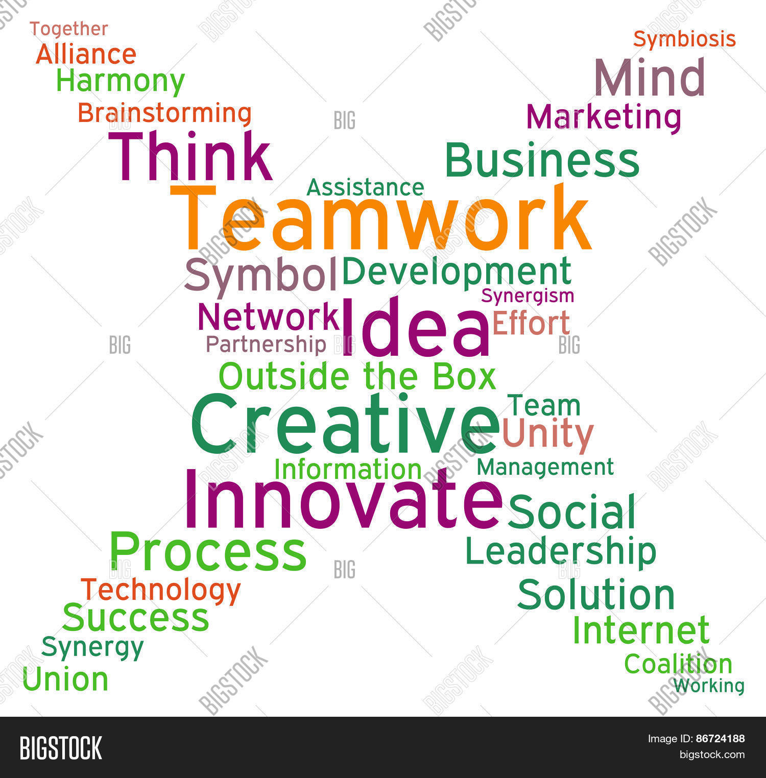 Teamwork Star Shaped Image & Photo (Free Trial) | Bigstock