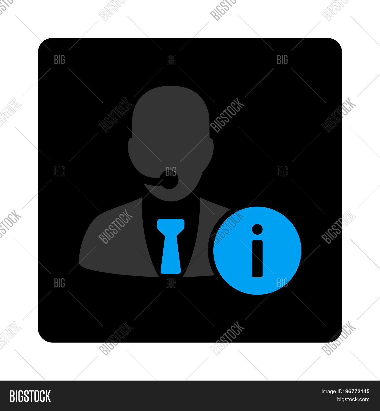 Help Desk Icon Vector & Photo (Free Trial) | Bigstock