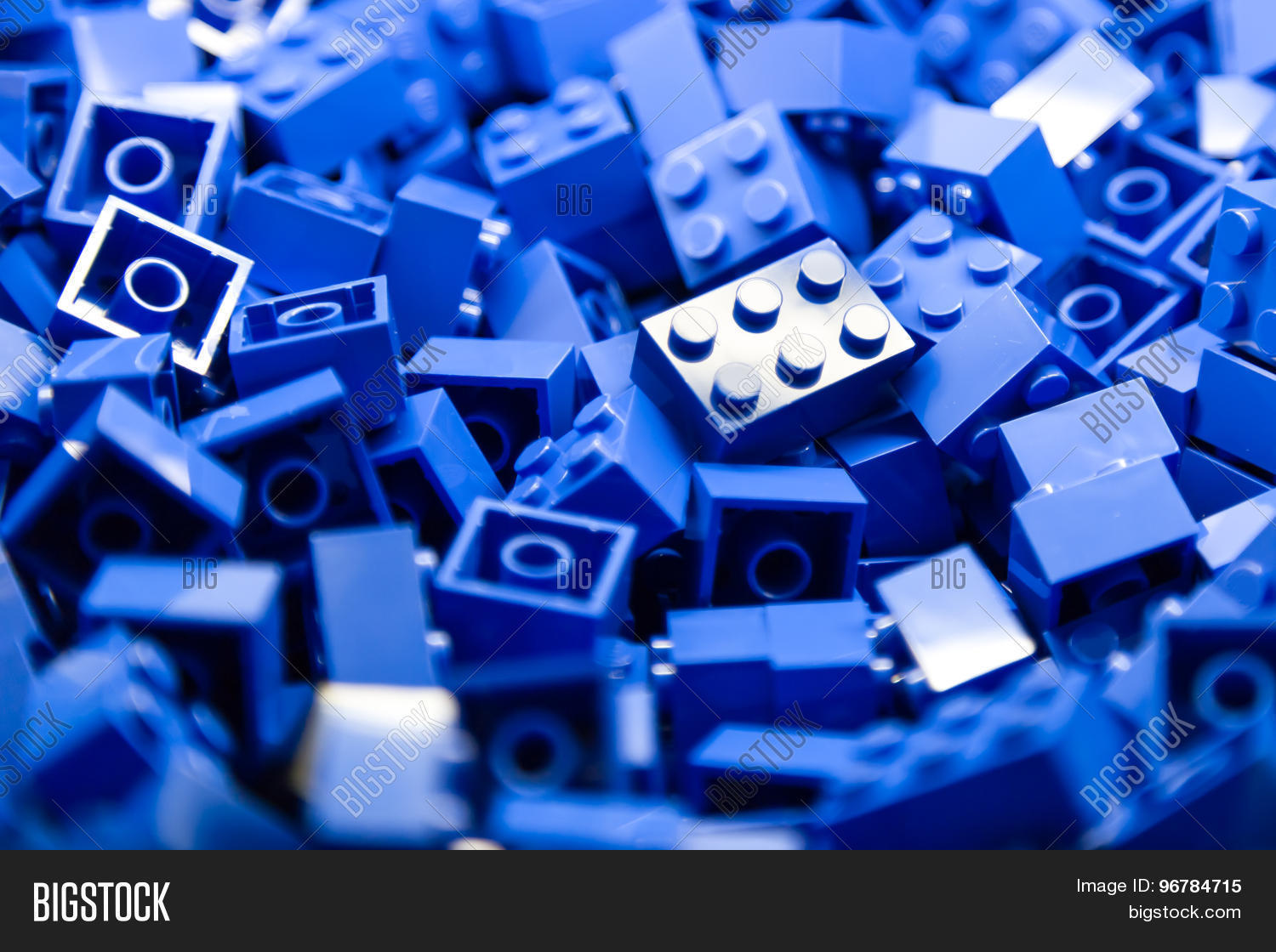 Pile Blue Color Image & Photo (Free Trial) | Bigstock