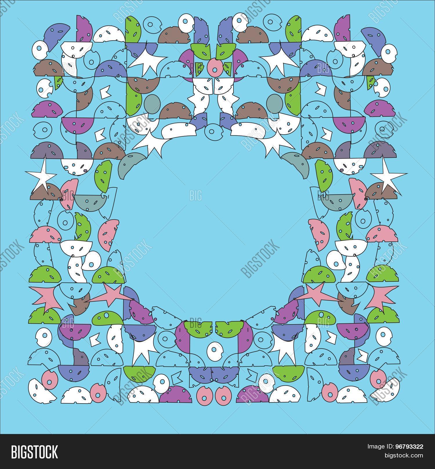 Shapes Frame Vector & Photo (Free Trial) | Bigstock