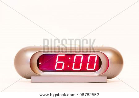 Digital Watch 6:00 Image & Photo (Free Trial) | Bigstock
