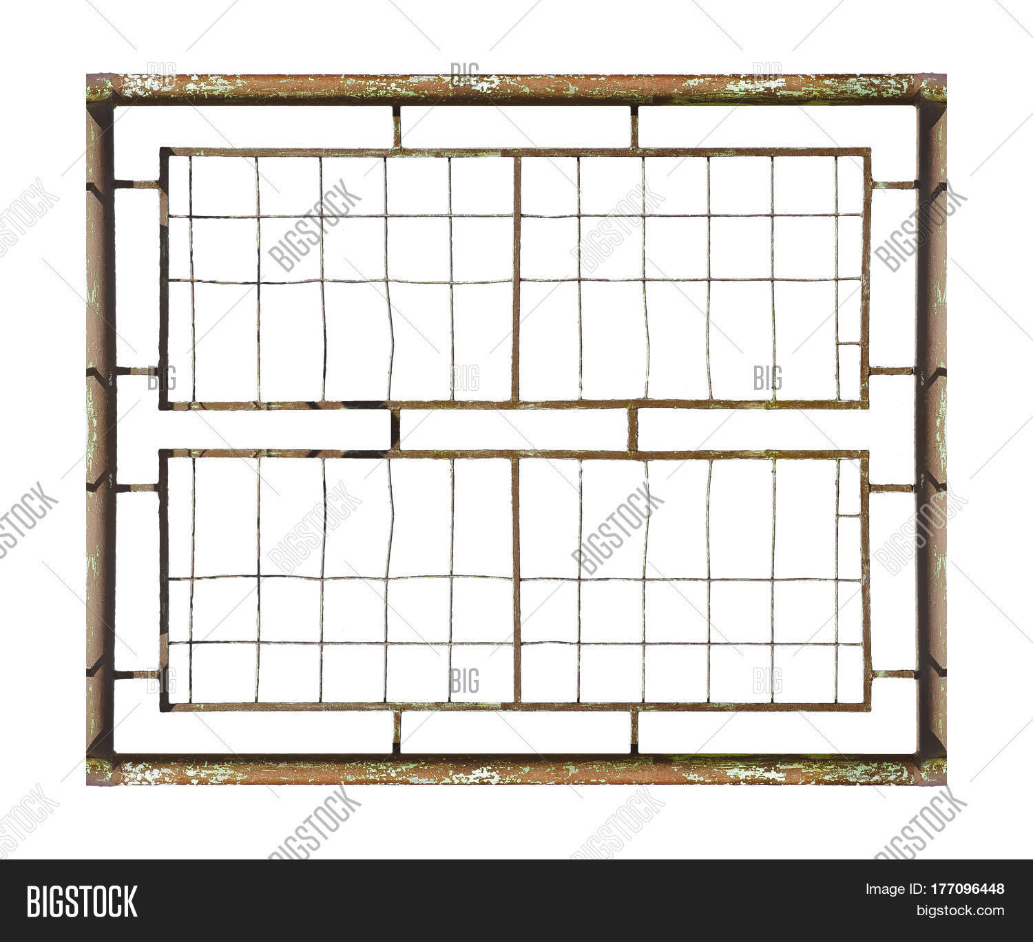 Wasted Iron Grid Image & Photo (Free Trial) | Bigstock