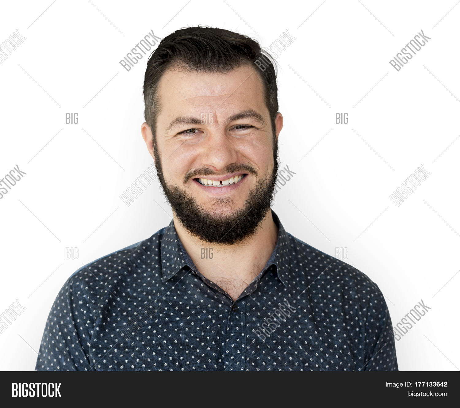 Man Standing Smiling Image & Photo (Free Trial) | Bigstock