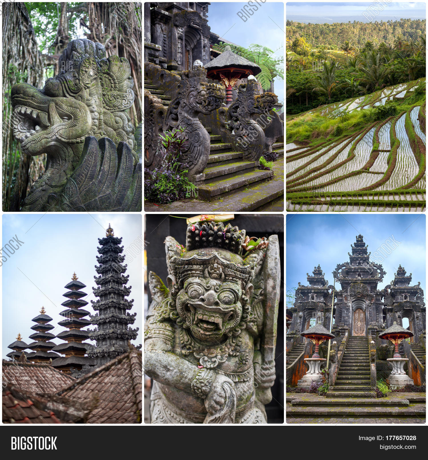 Collage Photos Bali. Image & Photo (Free Trial) | Bigstock