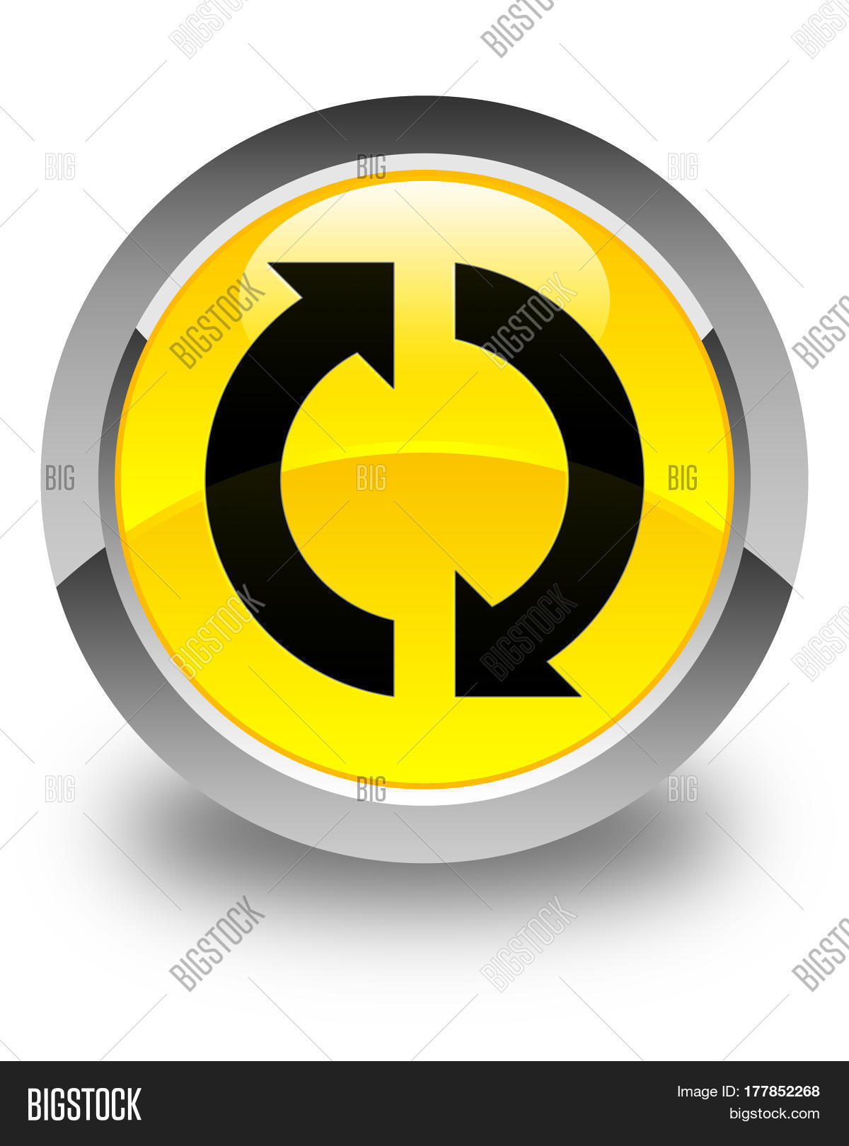 Update Icon Glossy Image & Photo (Free Trial) | Bigstock