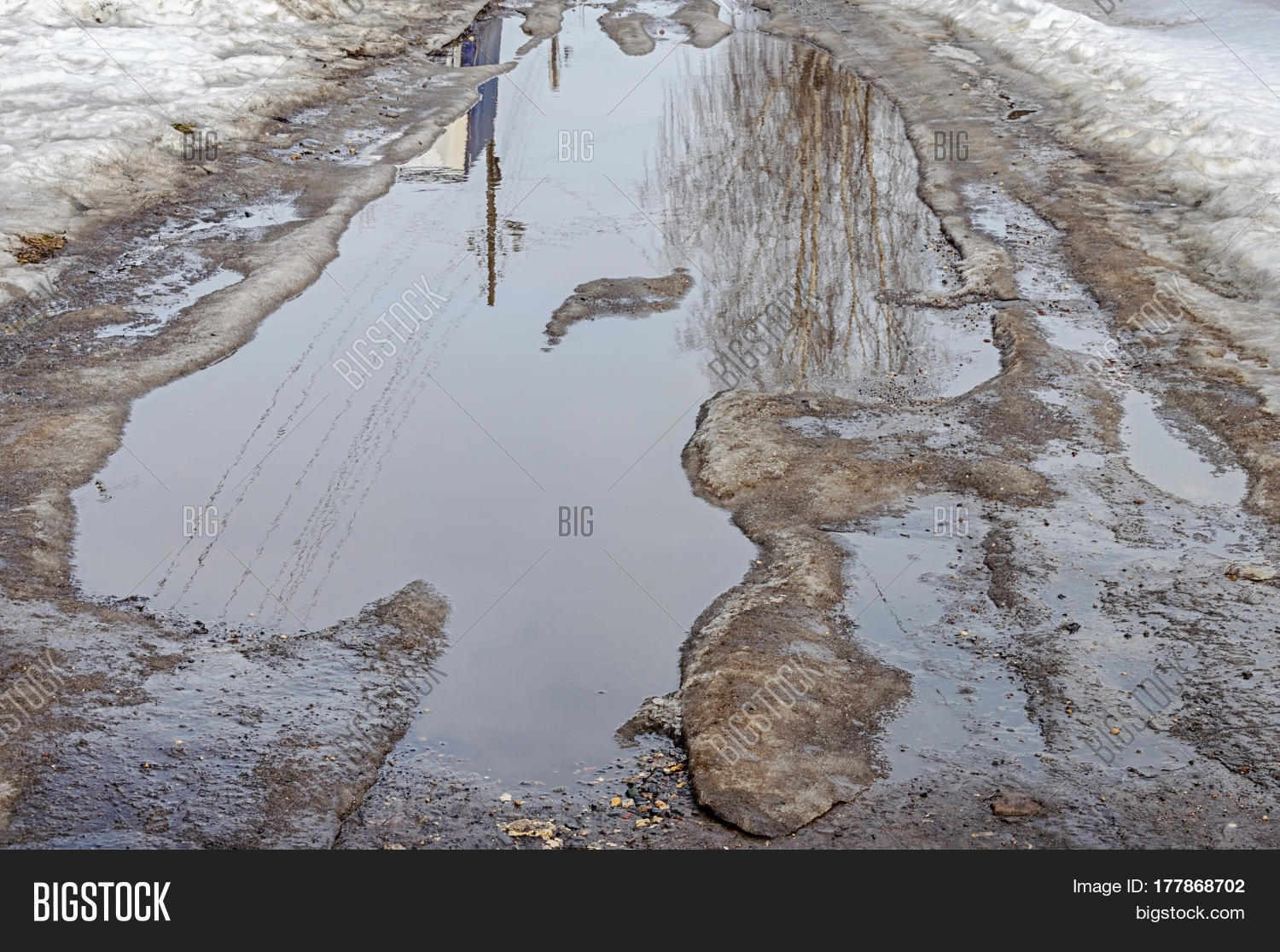 Country Road Melting Image & Photo (Free Trial) | Bigstock