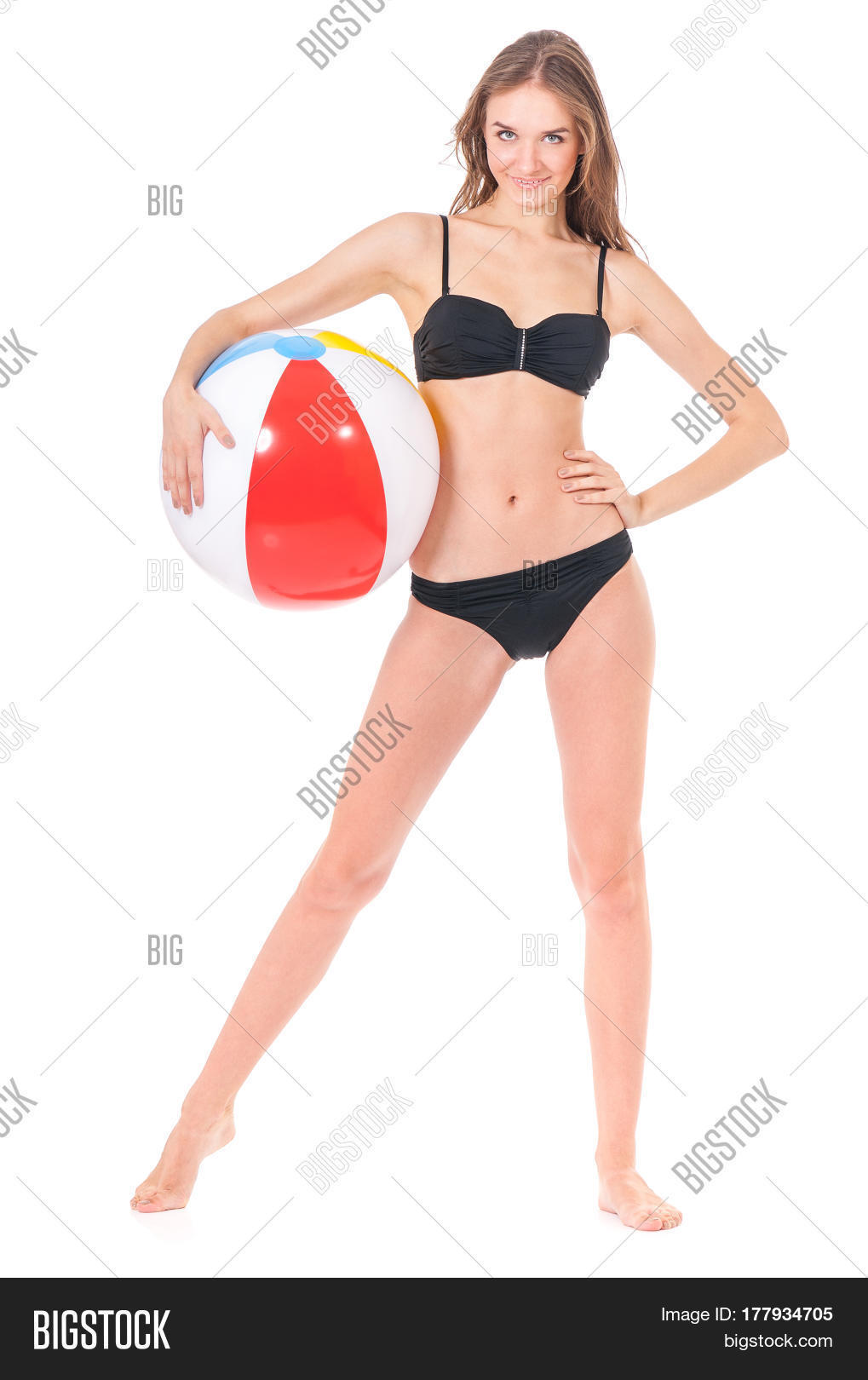 Pretty Girl Posing Image And Photo Free Trial Bigstock