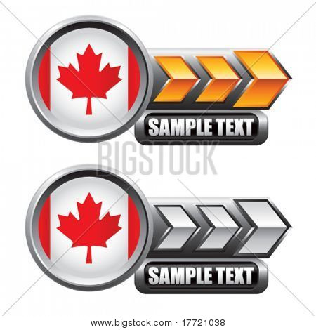 Canadian Flag Orange Vector & Photo (Free Trial) | Bigstock