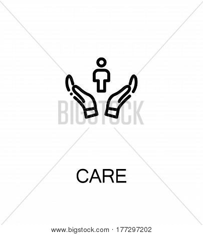 Care Icon. Single Vector & Photo (Free Trial) | Bigstock