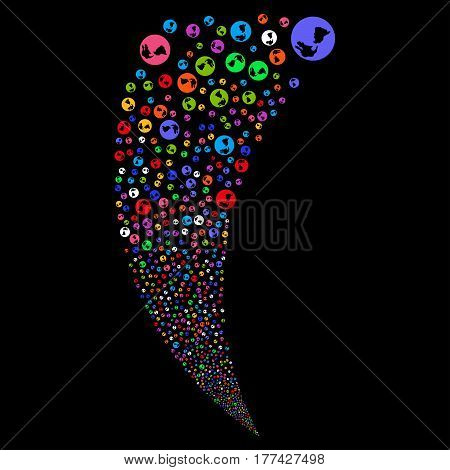 Earth Random Vector & Photo (Free Trial) | Bigstock