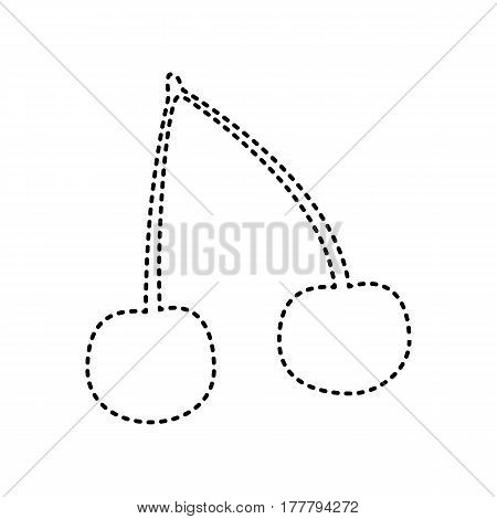 Cherry Sign Vector & Photo (Free Trial) | Bigstock