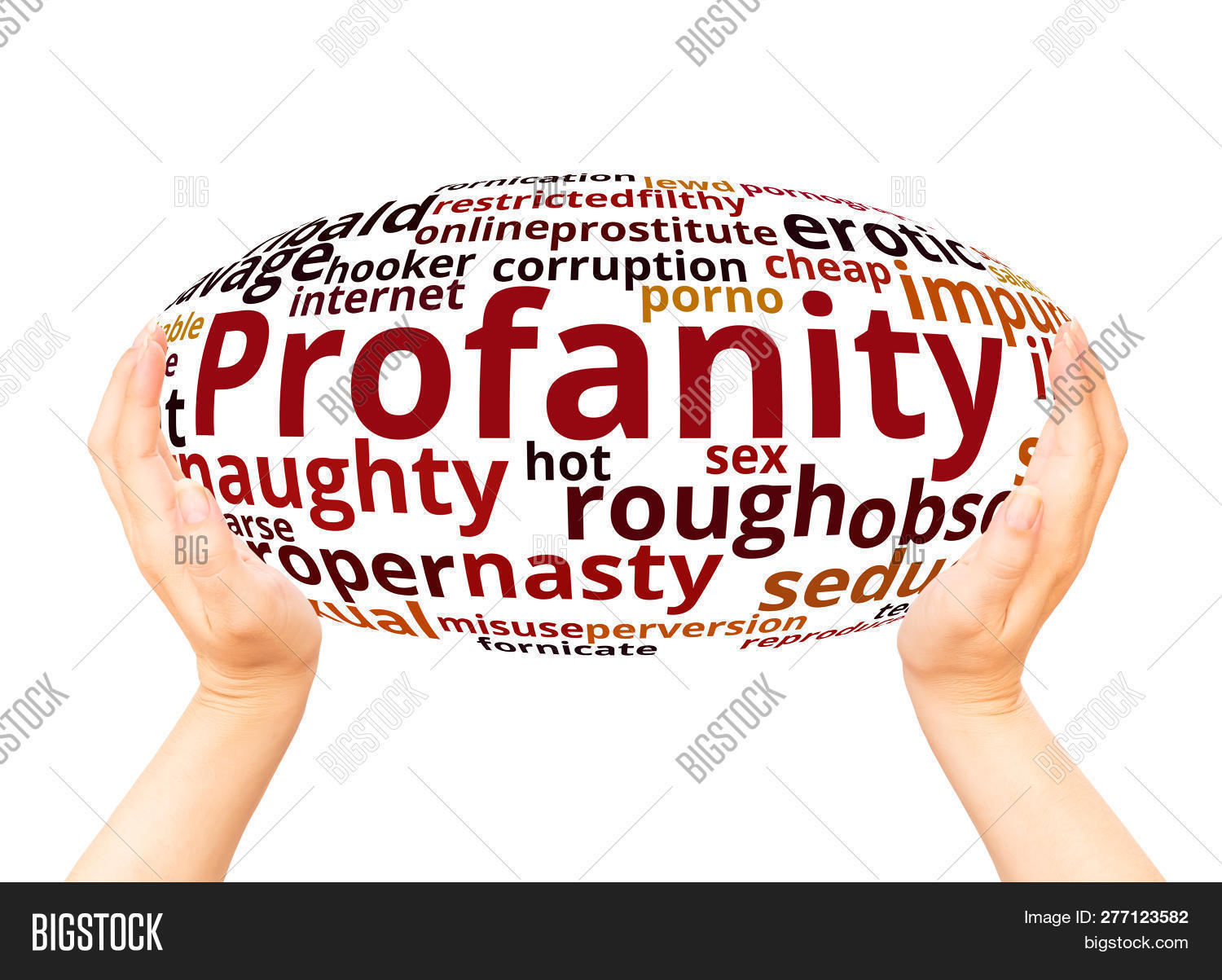 Imagen y foto Profanity Word (prueba gratis) | Bigstock