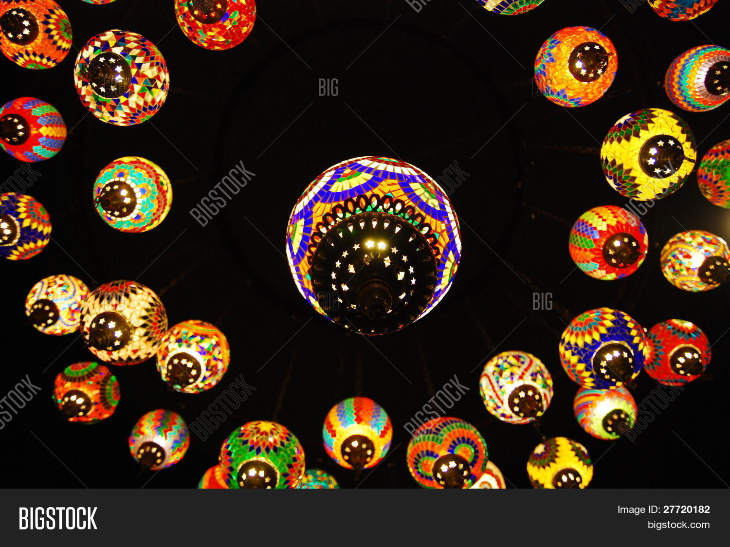 Colourful Lamps Image & Photo (Free Trial) | Bigstock