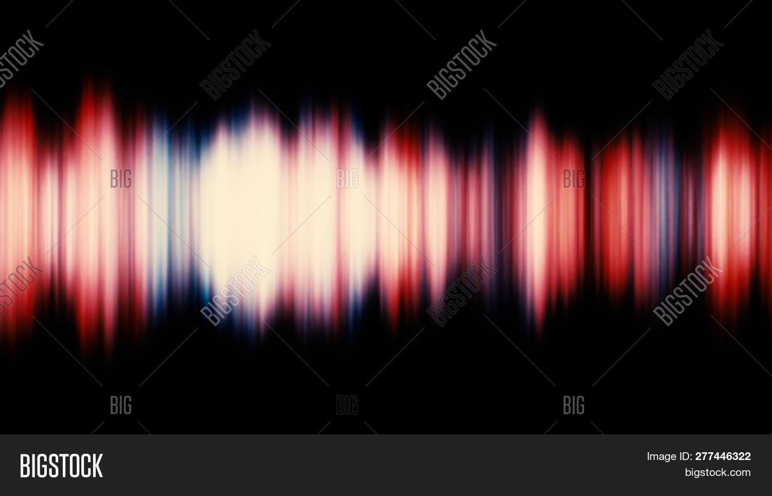 Red Sound Wave Audio Image & Photo (Free Trial) | Bigstock