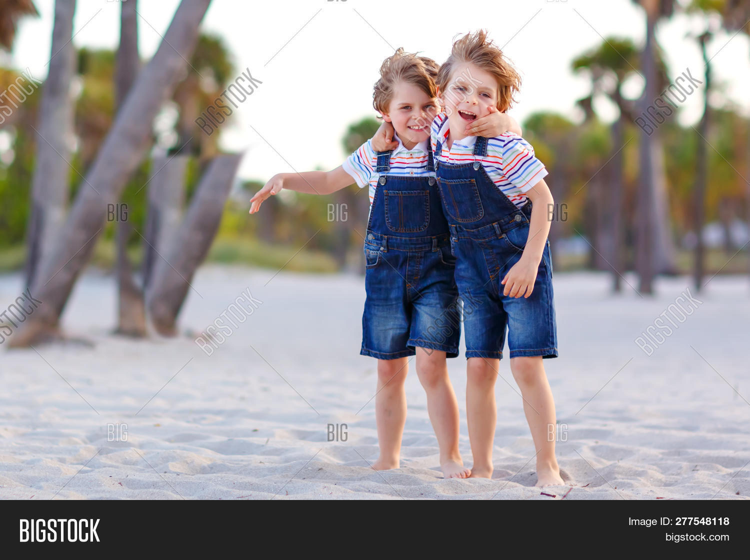 Two Little Kids Boys Image & Photo (Free Trial) | Bigstock