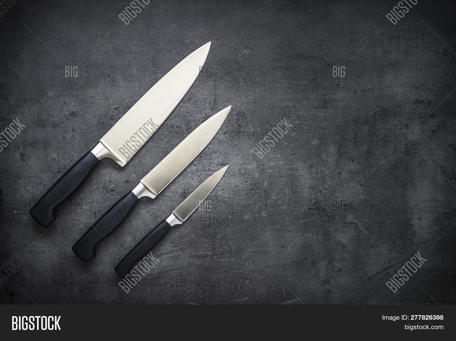 Kitchen Knives On Image & Photo (Free Trial) | Bigstock
