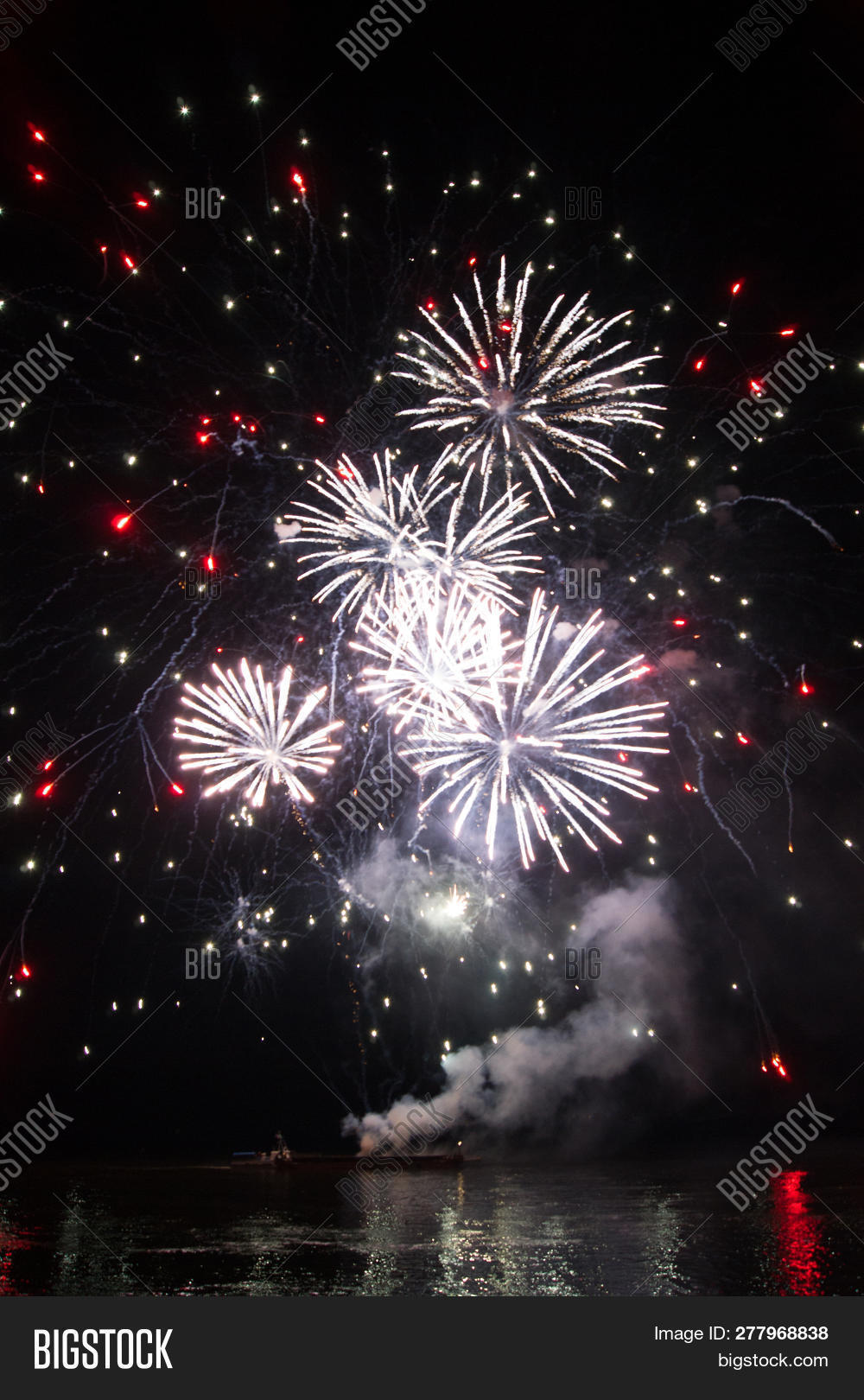 Fireworks Launched Image & Photo (Free Trial) | Bigstock