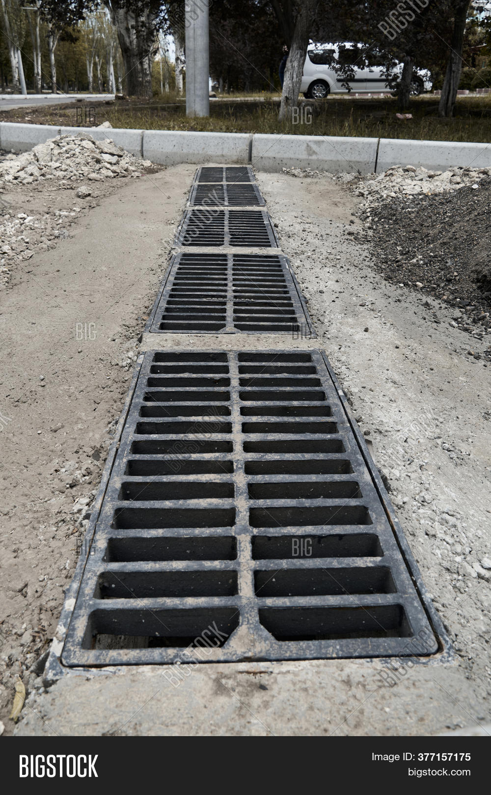 New Rainwater Grate On Image & Photo (Free Trial) | Bigstock