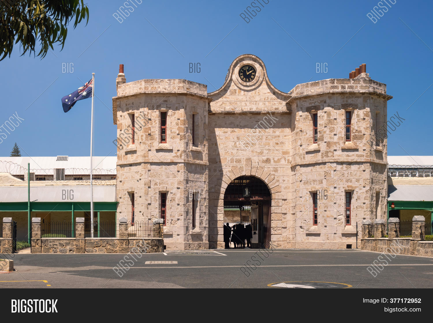 Image Entrance Prison Image & Photo (Free Trial) | Bigstock